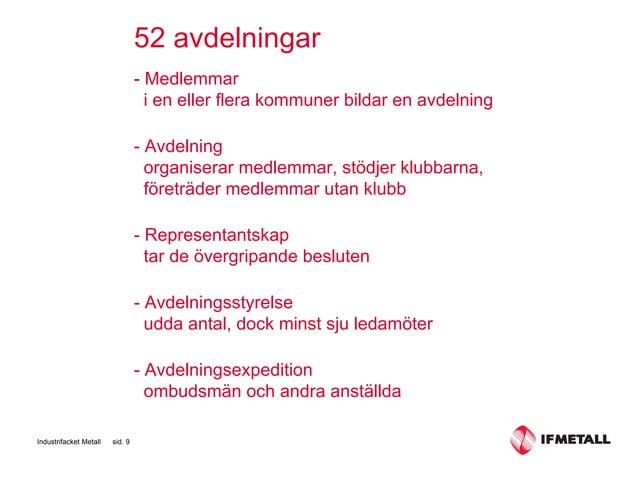 Fakta om If Metall 2009 | PPT