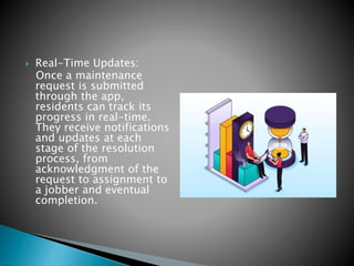 Streamlining Maintenance Requests with the Society Management App | PPT