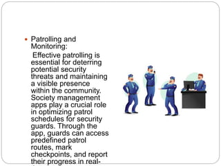 Role of Society Management Apps for Security Guards in Gated ...