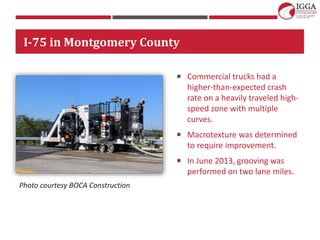 Ohio DOT Grooves Asphalt for Safety | PPTX