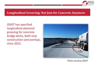 Ohio DOT Grooves Asphalt for Safety | PPTX