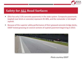 Ohio DOT Grooves Asphalt for Safety | PPTX
