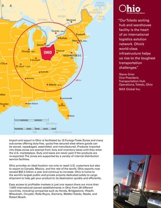 Ohio Benefits Brochure | PDF | North America Travel | Travel Locations
