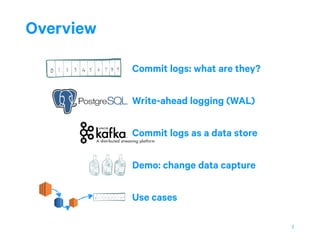 PostgreSQL + Kafka: The Delight of Change Data Capture | PDF