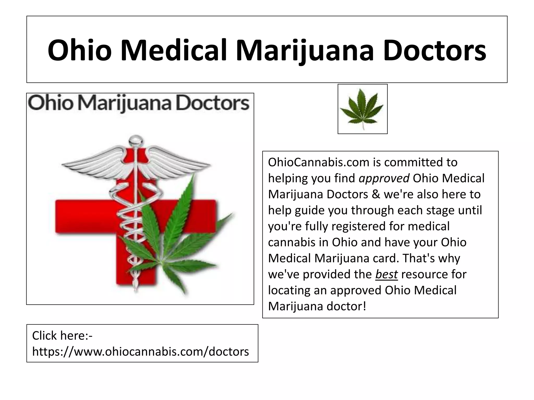 OHIO MEDICAL MARIJUANA | PPT