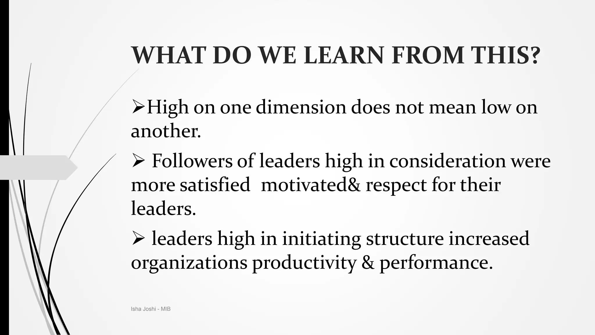 Ohio & Michigan state theories of leadership | PPTX