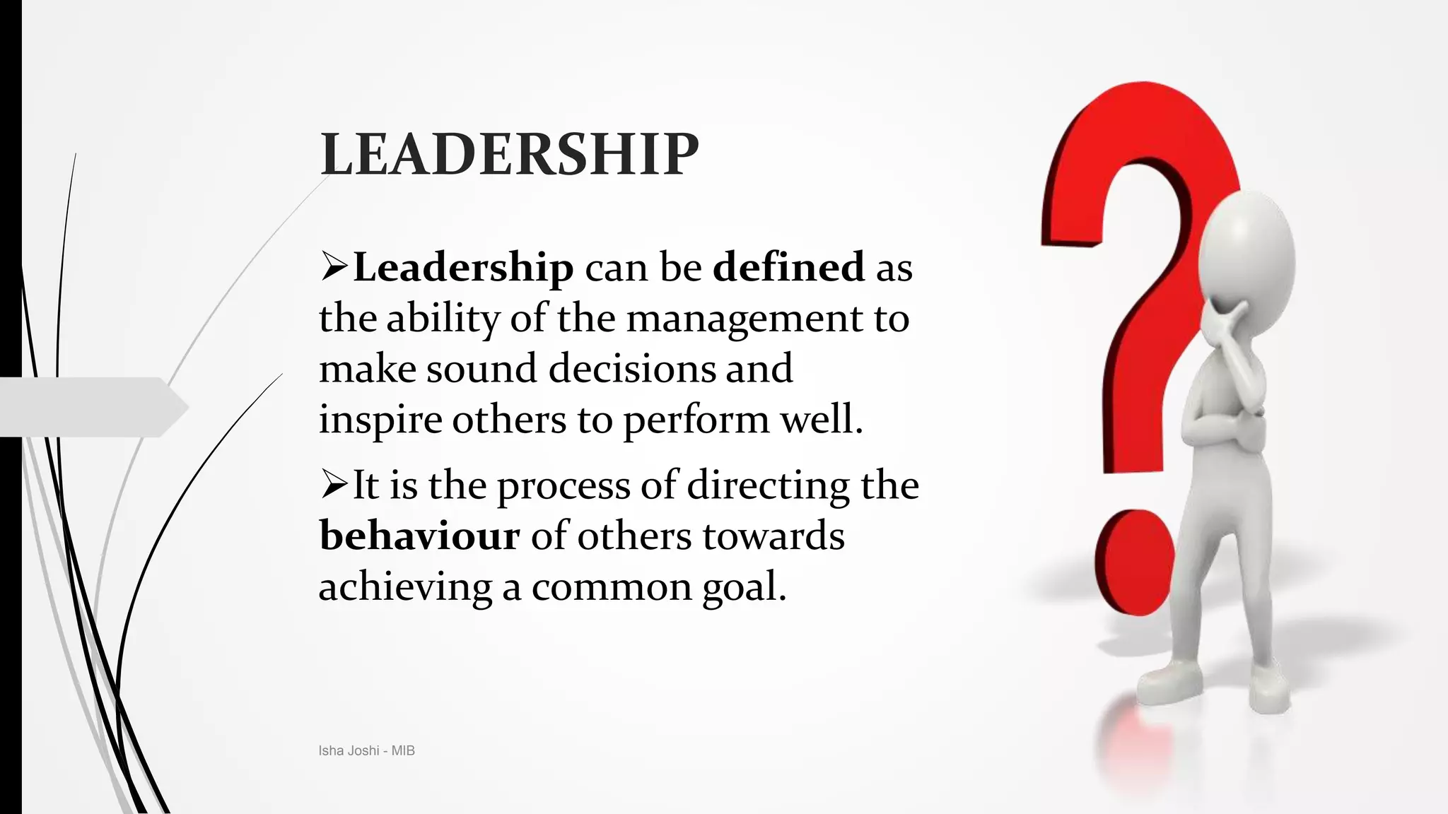 Ohio & Michigan state theories of leadership | PPTX