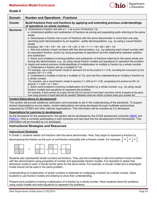 Ohio Model Curriculum | PDF