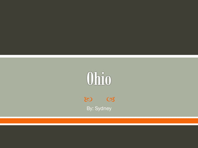 Ohio powerpoint | PPT