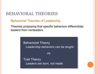 Ohio State Leadership Behaviour Theory | PPT