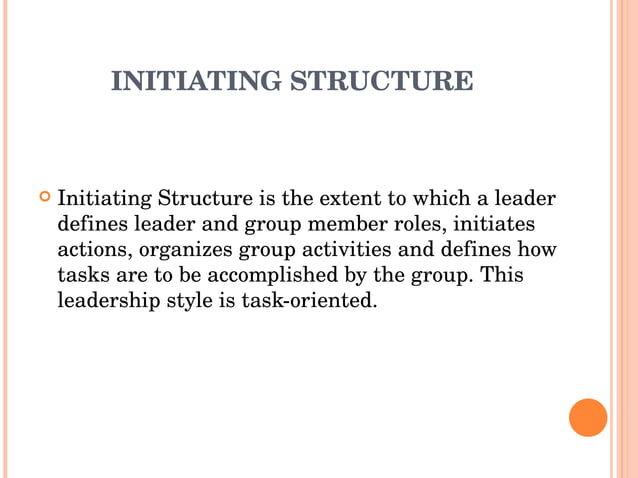 Ohio State Leadership Behaviour Theory | PPT