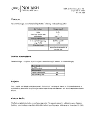 Ohio State Progress Report | DOC