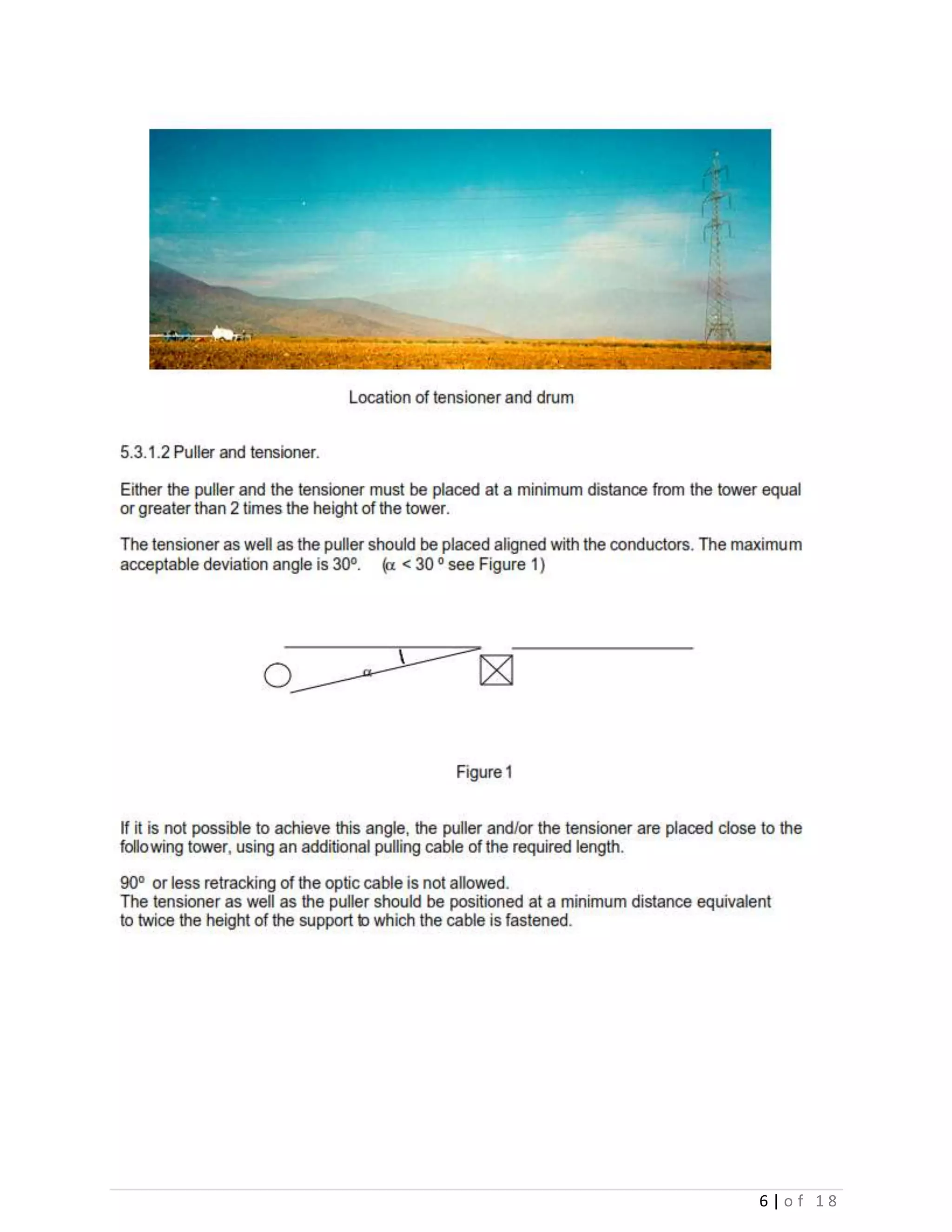 Ohl transmission lines opgw instalation procedure for fiber optic ...