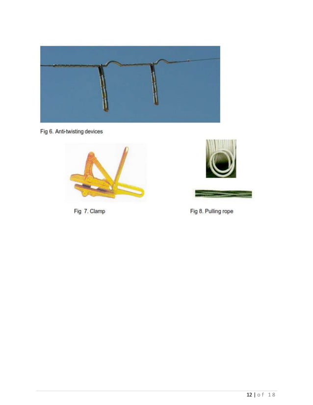 Ohl transmission lines opgw instalation procedure for fiber optic ...