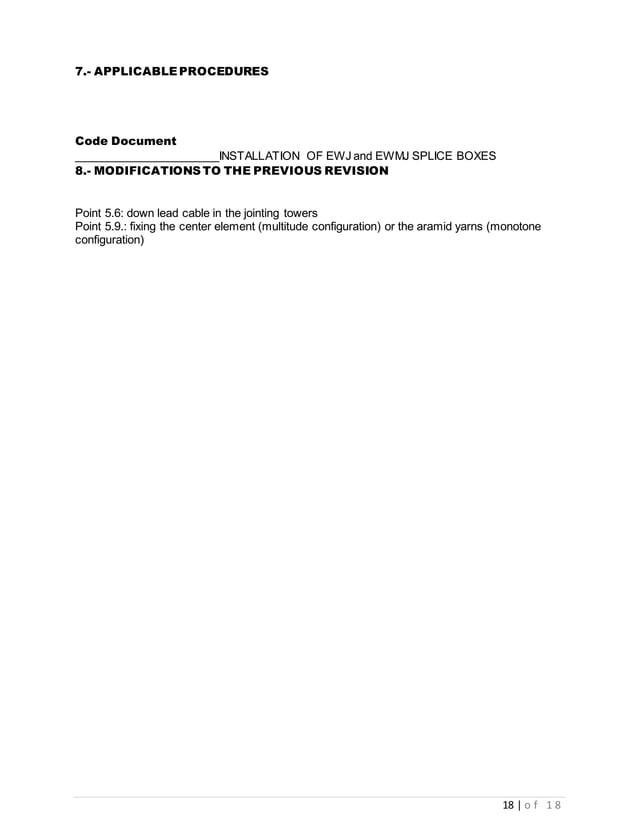 Ohl transmission lines opgw instalation procedure for fiber optic ...