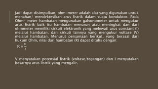 Ohm-meter | PPTX