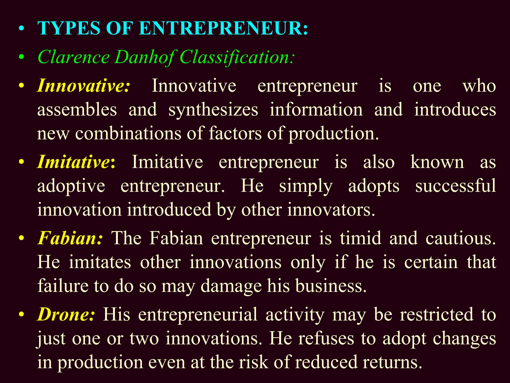 QUALITIES/CHARACTERISTICS OF AN ENTREPRENEUR | PPT