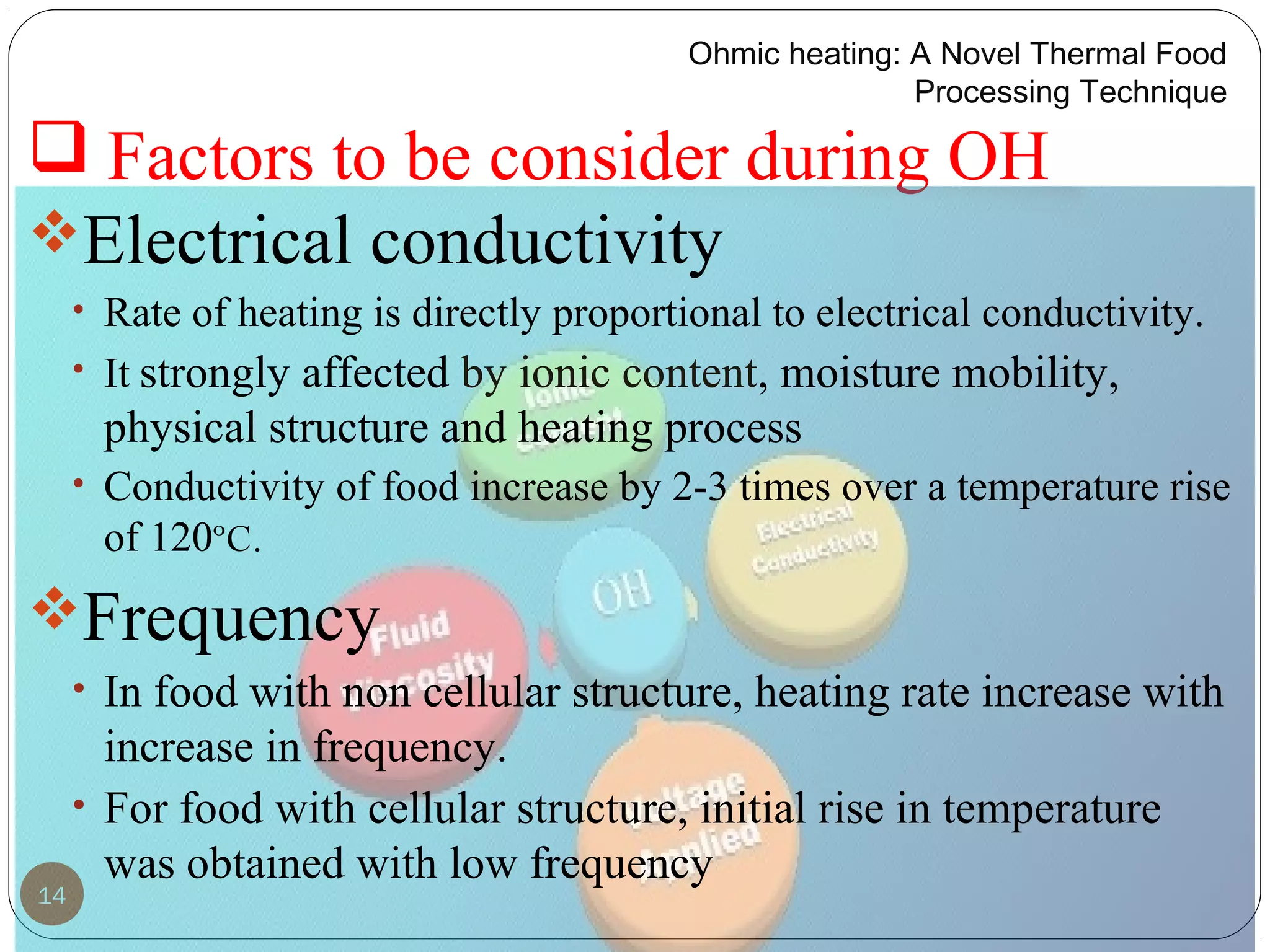 Ohmic heating | PPT