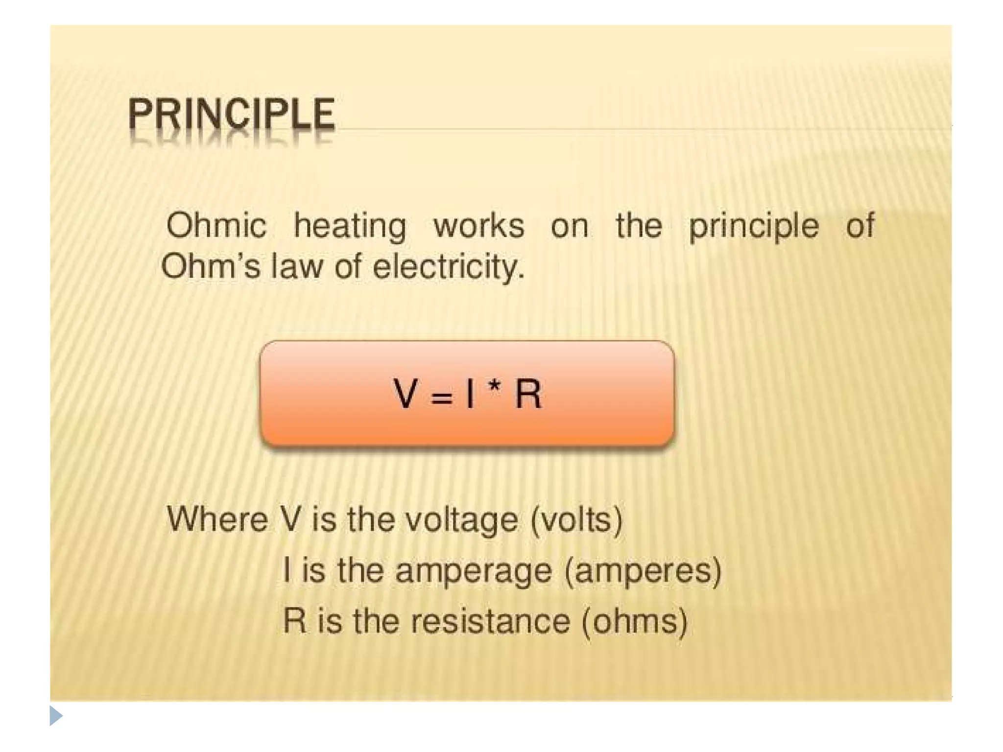 Ohmic heating | PDF