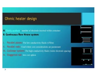 Ohmic heating | PPT