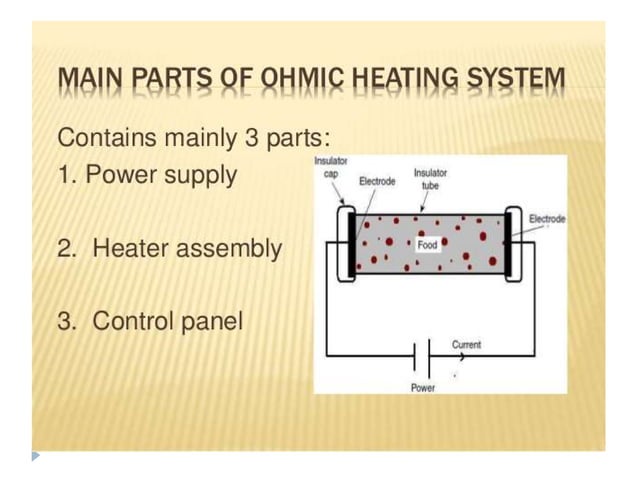 Ohmic heating | PPT