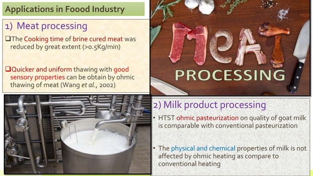 Ohmic heating in food processing | PPTX | Physics | Science