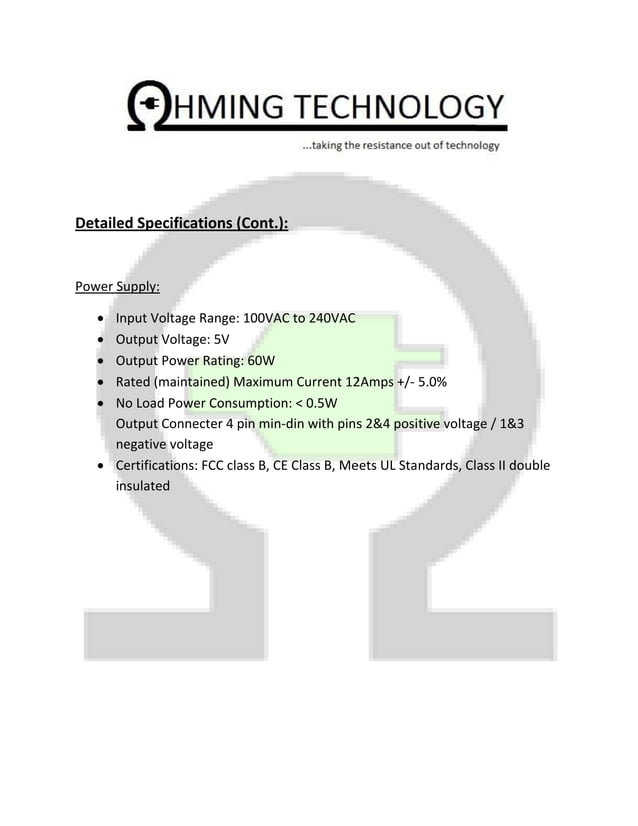 Ohming instructions print | PDF