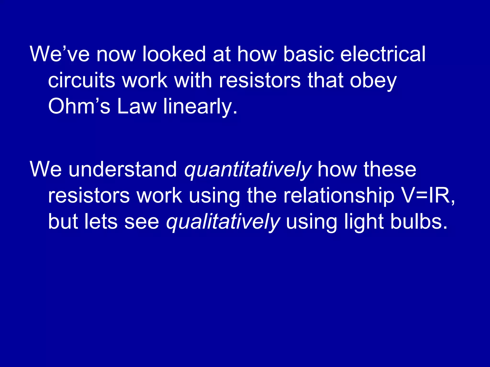ppt Ohm's law | PPT