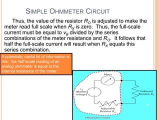 Ohmmeter | PPTX