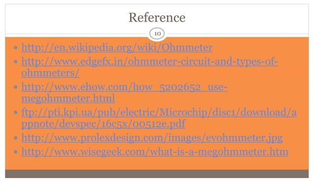Ohmmeter - Flexible Manufacturing System | PPTX