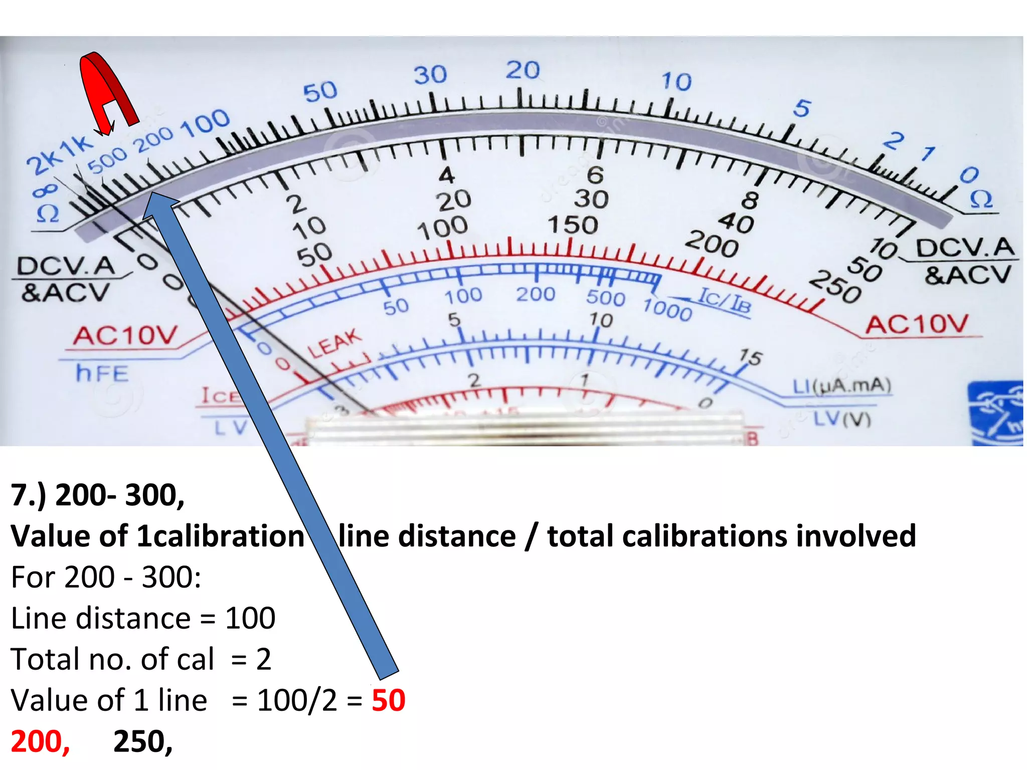 Procedure On How To Interpret Resistance Reading In An Ohmmeter | PPT