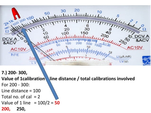Procedure On How To Interpret Resistance Reading In An Ohmmeter | PPT | Physics | Science