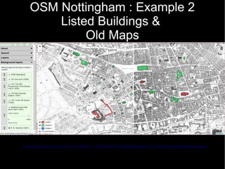 OpenHistoricMap: overview | PPT