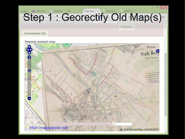 OpenHistoricMap: overview | PPT