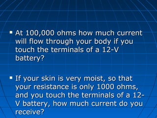 Ohm's law | PPT