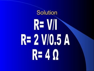 Ohm’s law | PPT