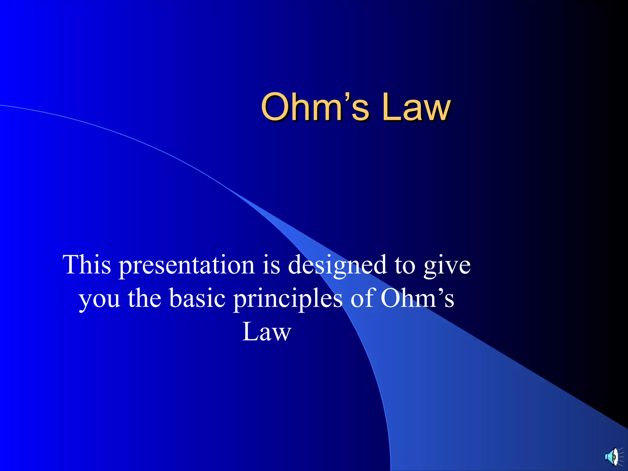 Ohm’s law | PPT