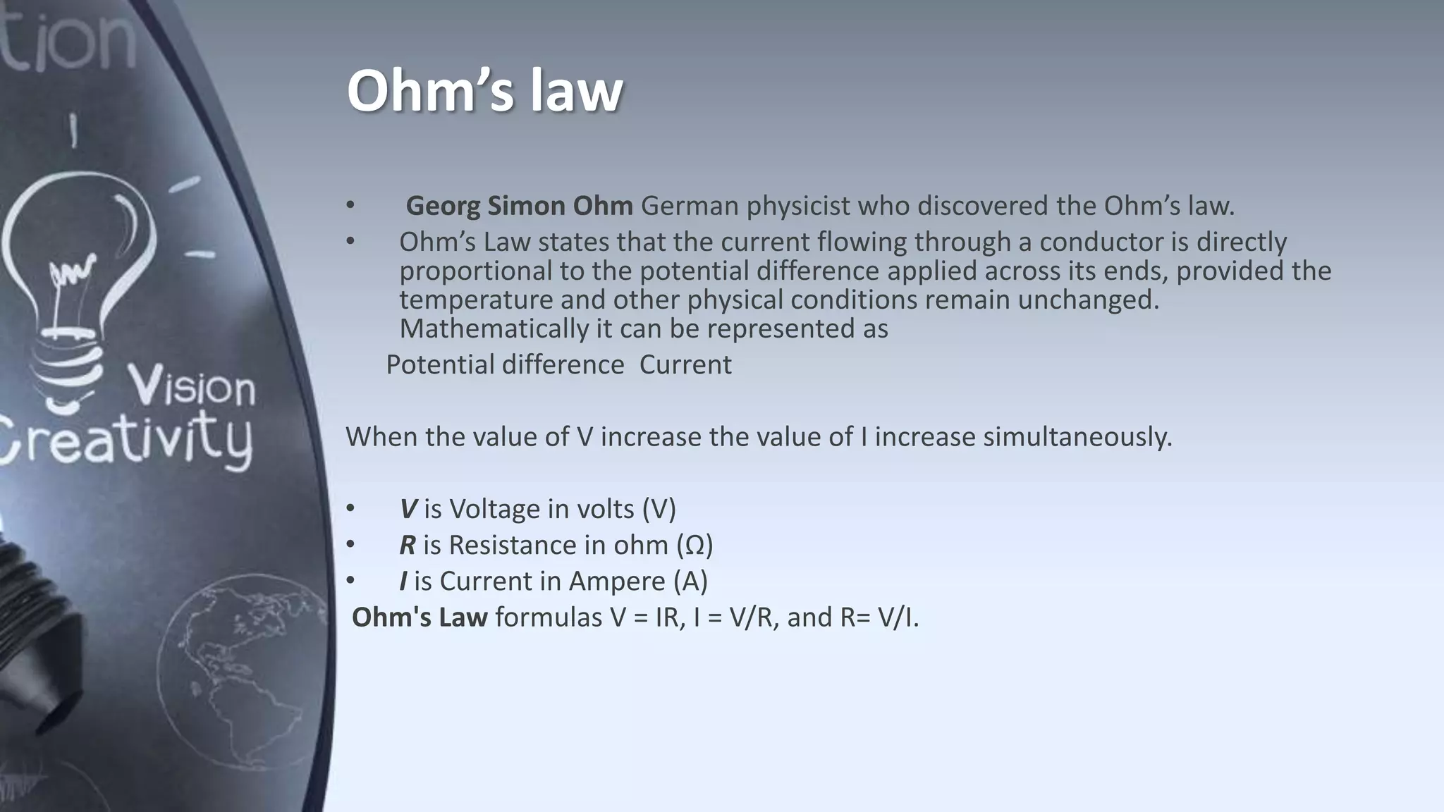 Assigment Helpers and Project Helpers, Science Article, Ohm's Law ...