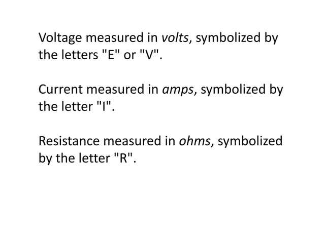 Basic Information of Ohm's law | PPTX | Physics | Science