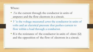 ohmslaw-work,power and energy.grade 8 science.pptx | Computer ...