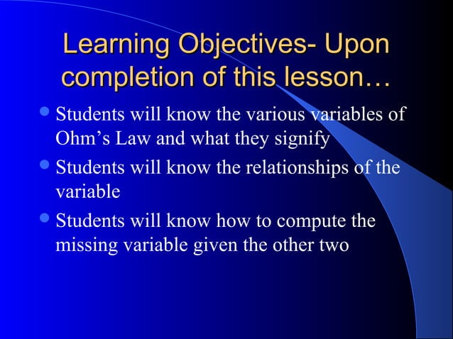 Ohm’s law power | PPT