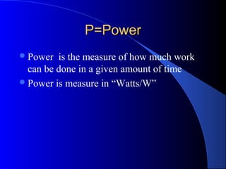 Ohm’s law power | PPT