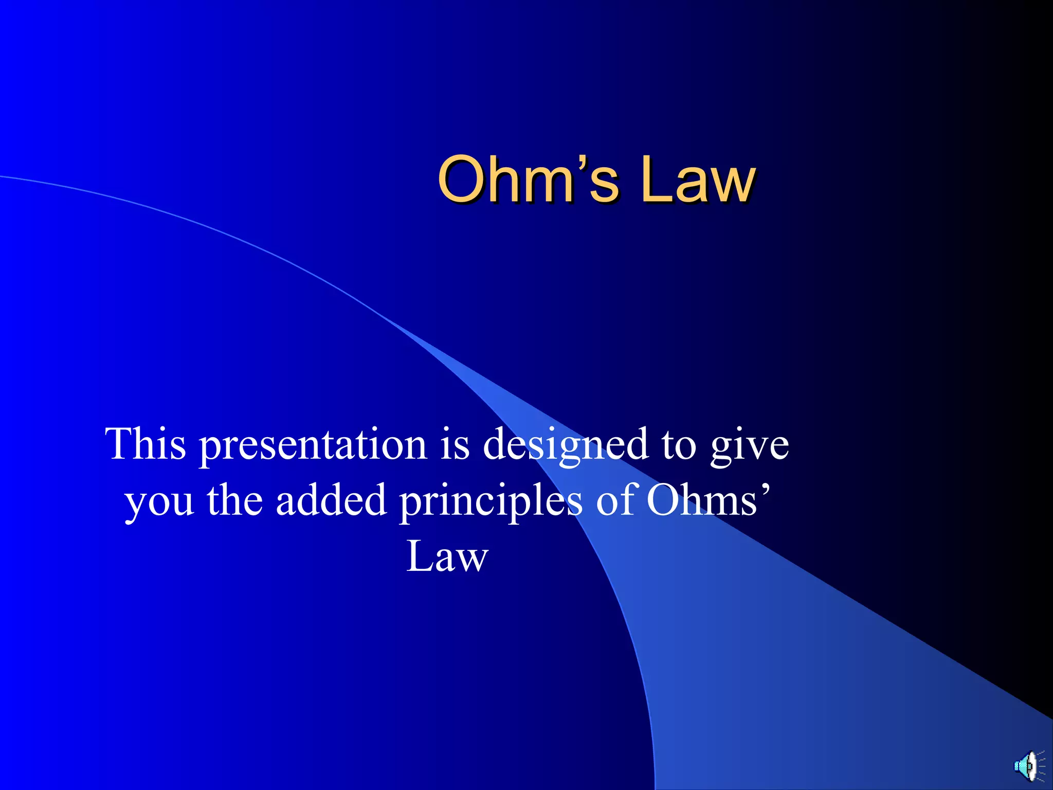 Ohm’s law power | PPT