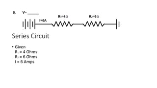 Ohm's Law Series | PPTX