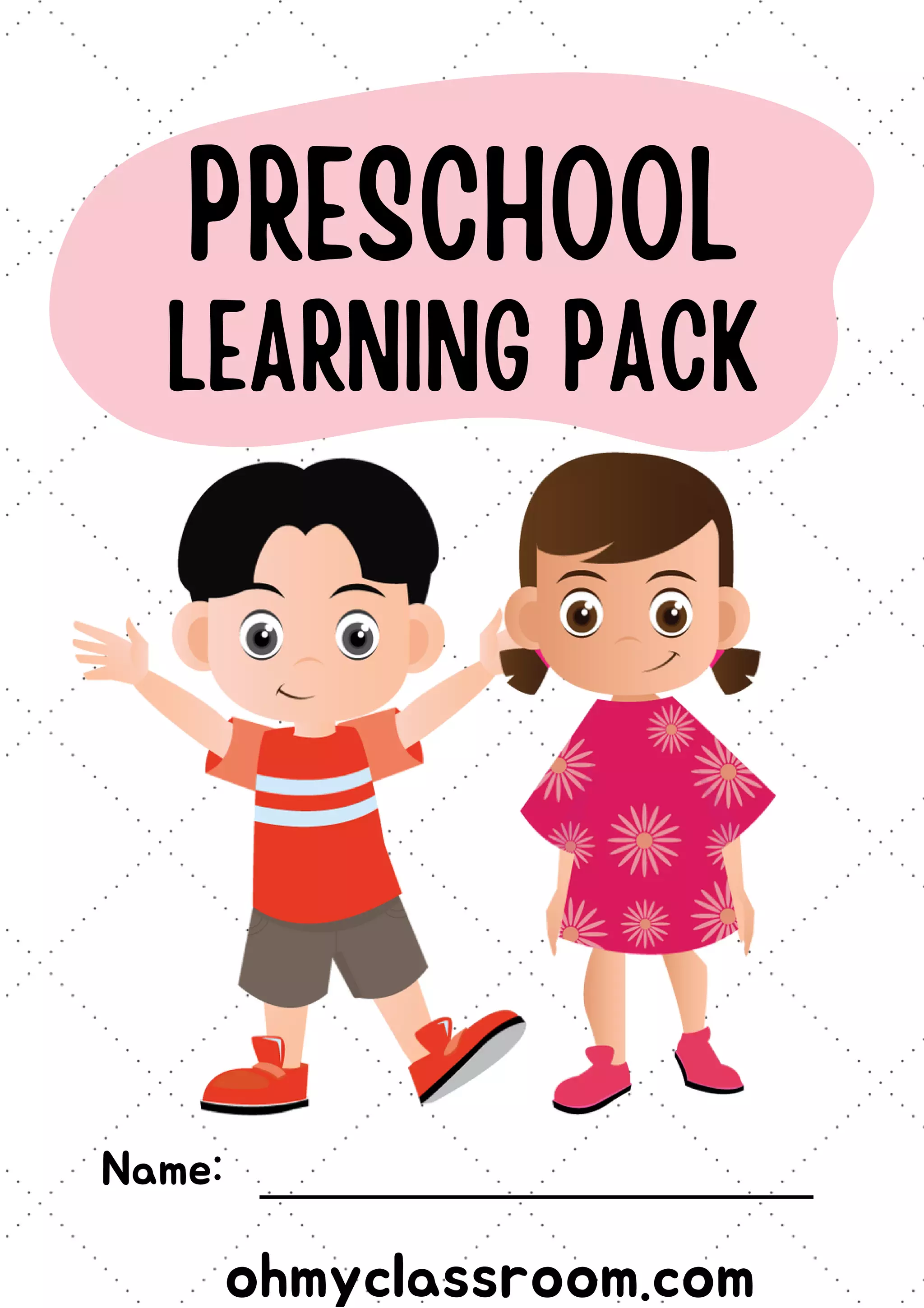 OhMyClassroom.com Preschool Learning Pack Worksheets.pdf