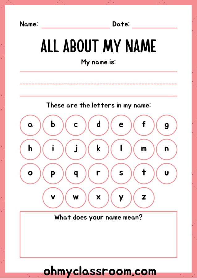 OhMyClassroom.com Preschool Learning Pack Worksheets.pdf