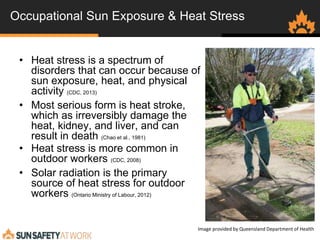 Sun Safety at Work Canada | PPT
