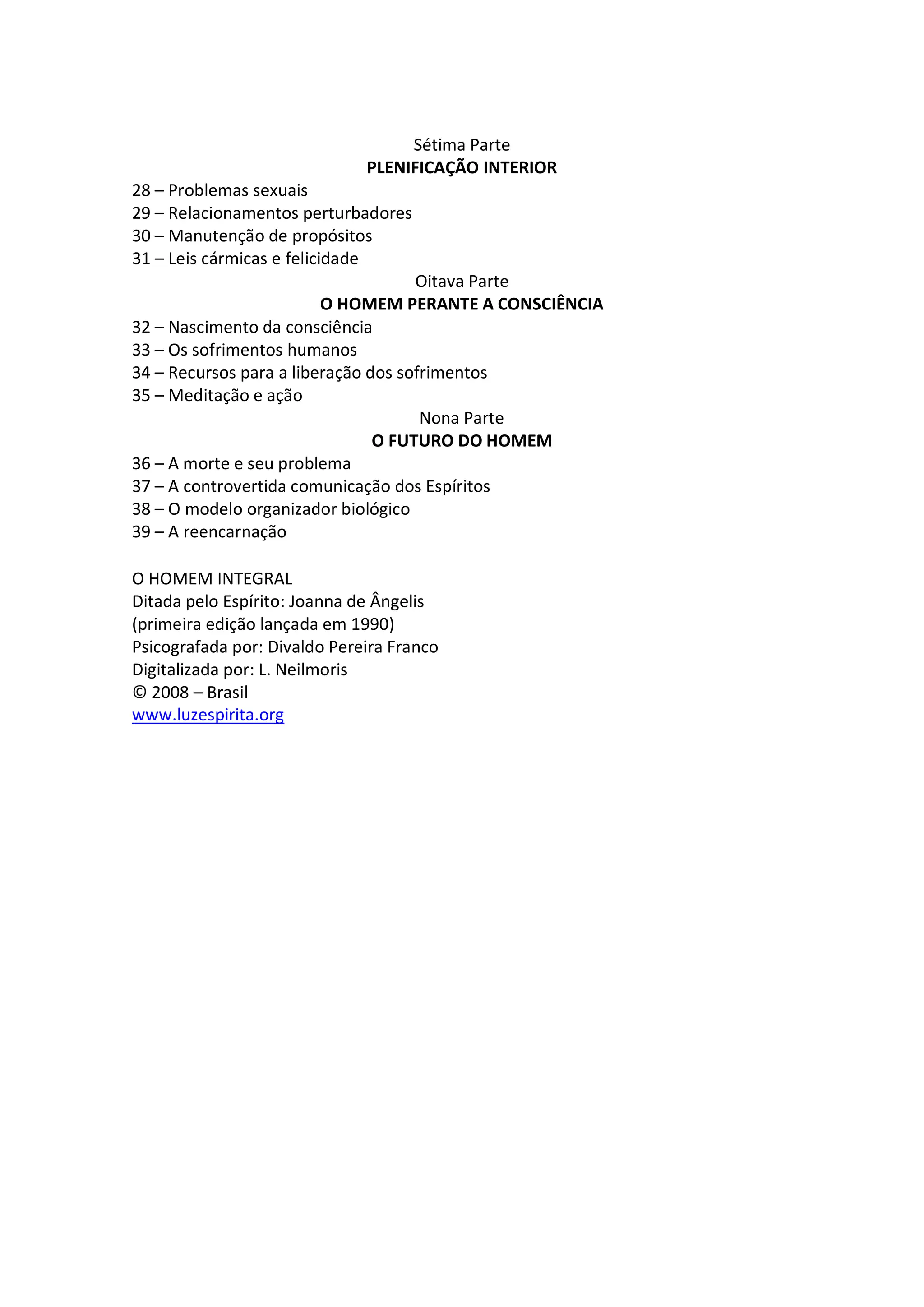 O homem integral livro!!!!!!!!!!!!!!!!! -1 - imprimir | PDF ...