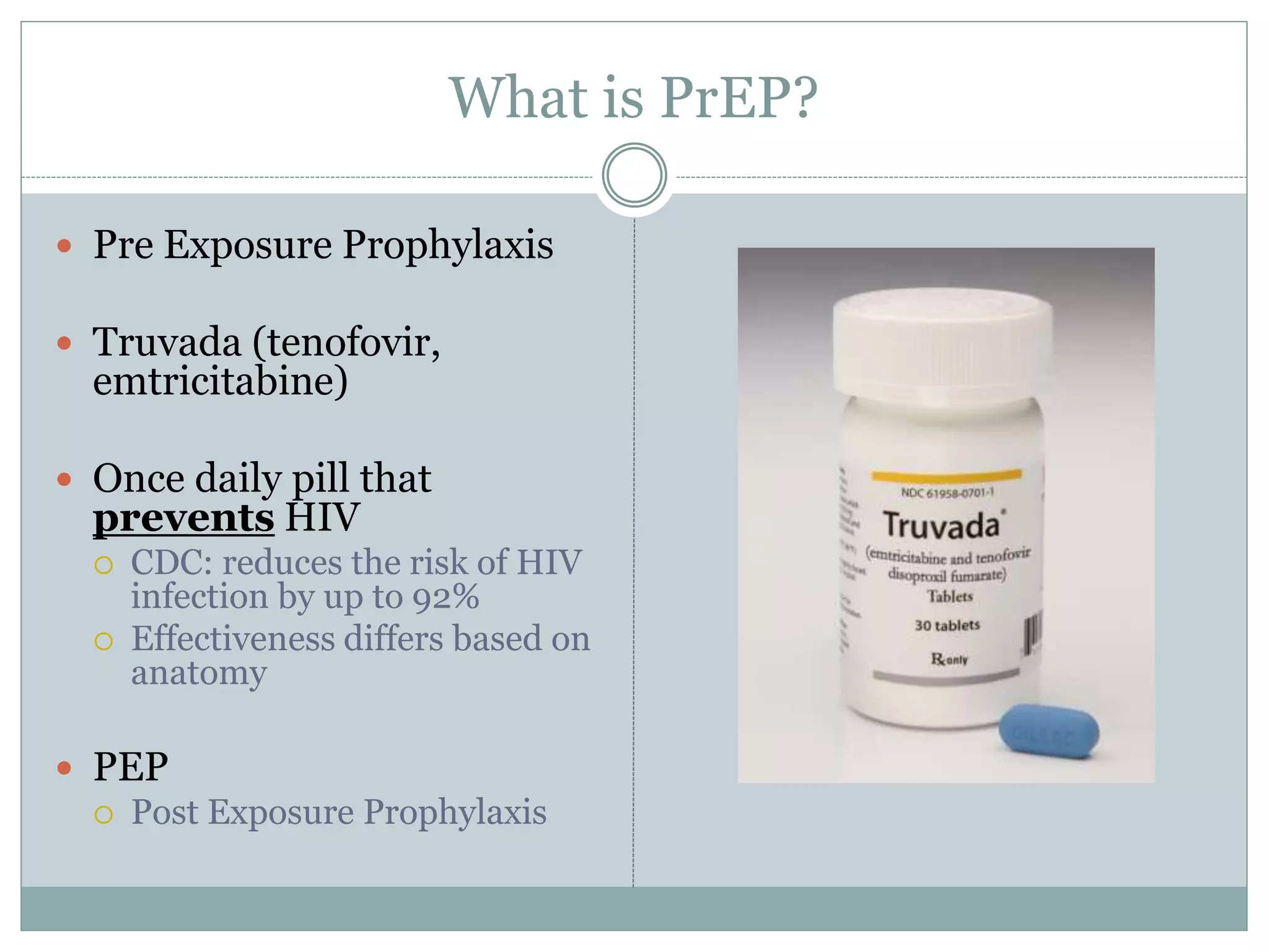 HIV Pre Exposure Prophylaxis | PPTX