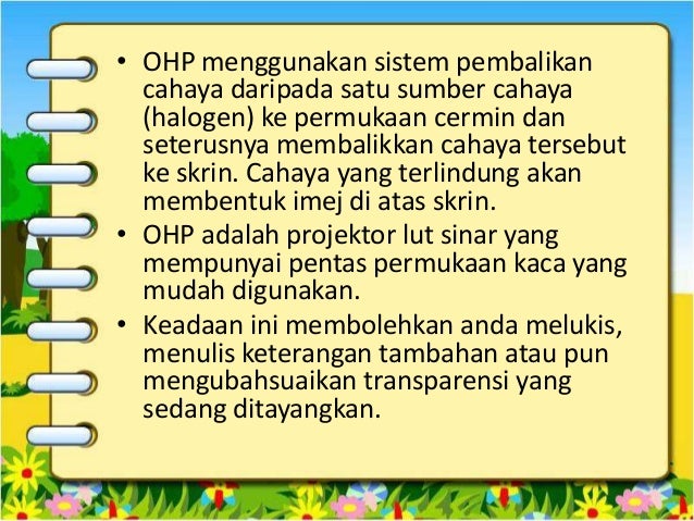 OHP dan penggunaanya